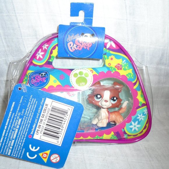 Hasbro | Toys | Littlest Pet Shop 542 Lps On The Go Collie With ...